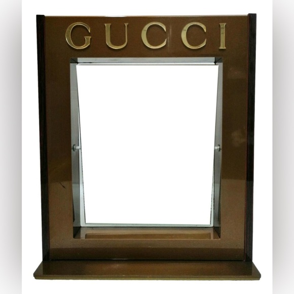 Gucci | Accents | Rare Gucci Table Mirror Authentic Vintage ...